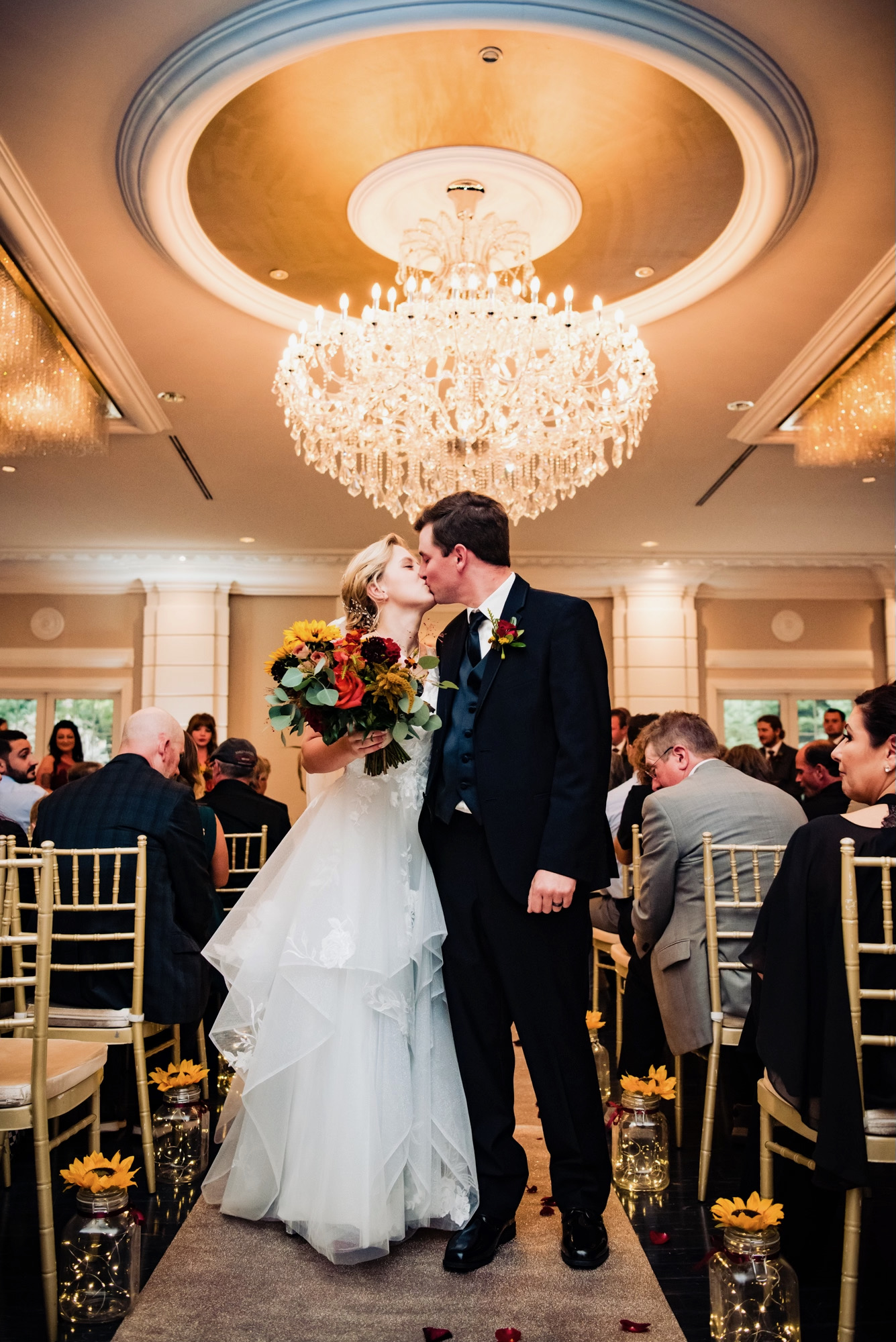 Featured Couple: Sarah Novack & Dan Holmes - Darianna Bridal & Tuxedo ...