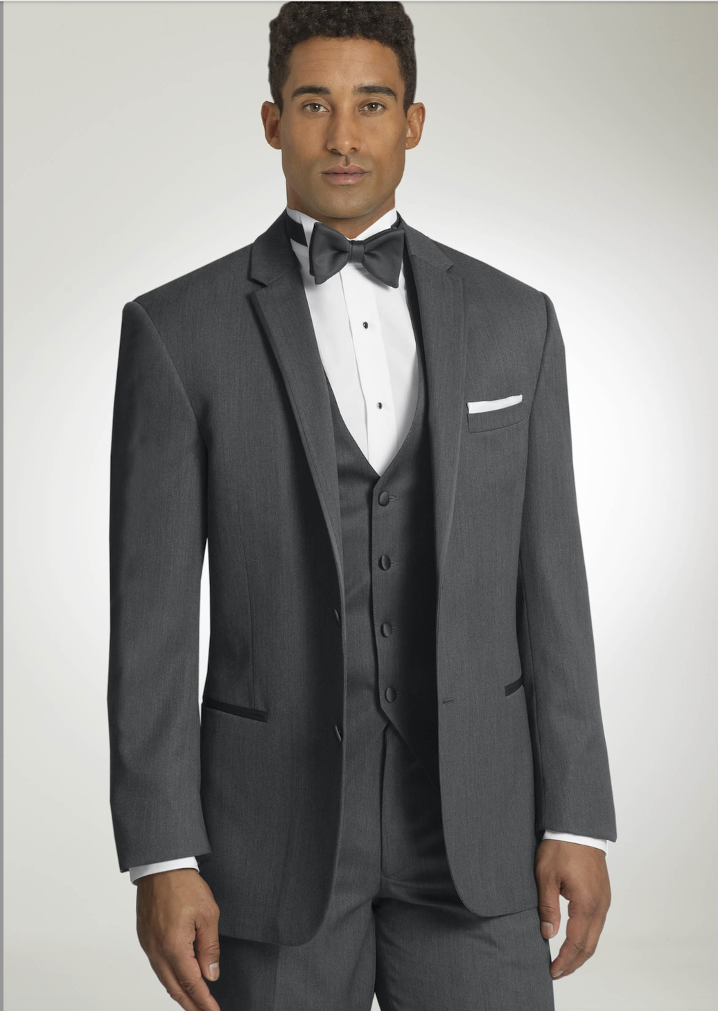 Luxurious Dark Grey Tuxedo For Men From Michael Kors - Darianna Bridal ...